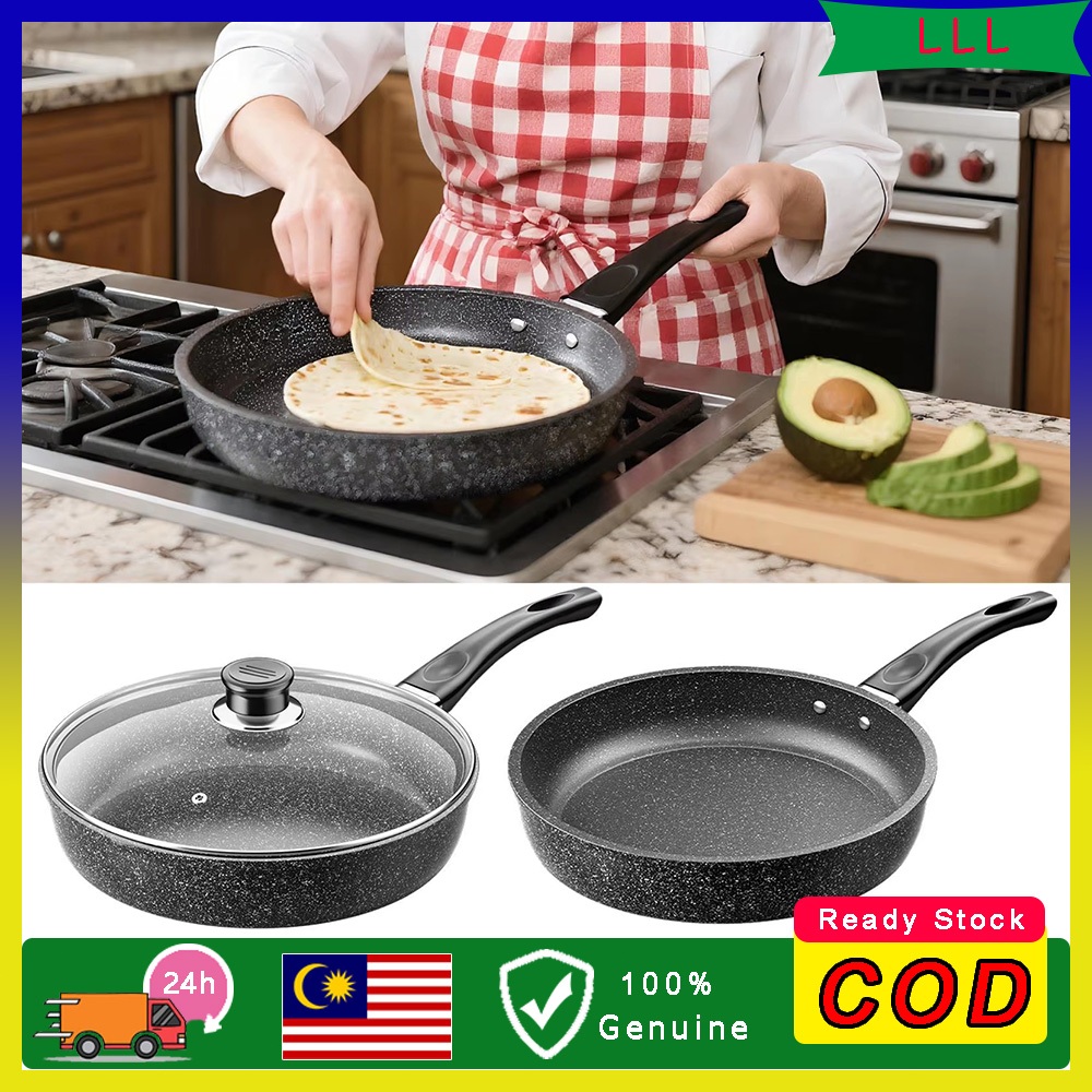 Kuali Non-Stick Dapur Frying Pan Untuk Telur, Steak, Pancake Sesuai ...