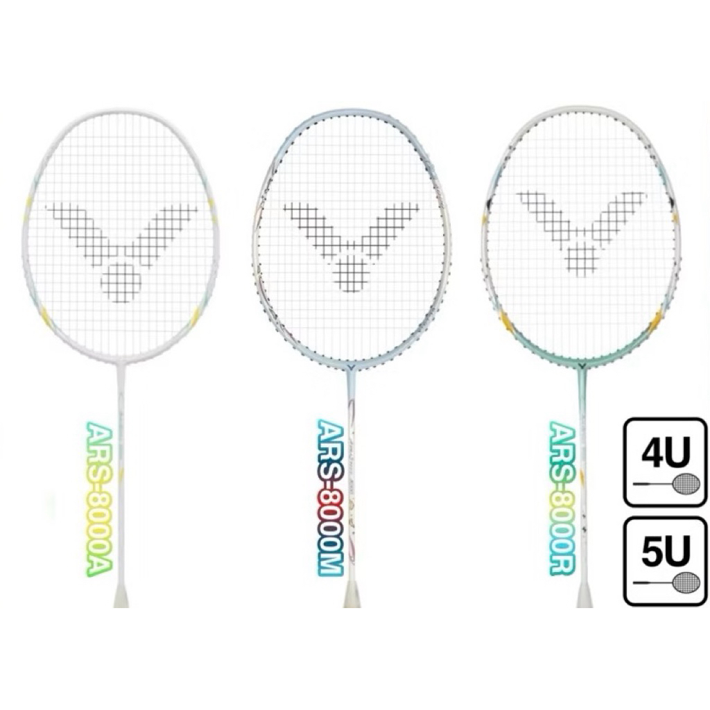 VICTOR Auraspeed 8000 Badminton Racket 4U 100% Original From Victor ...