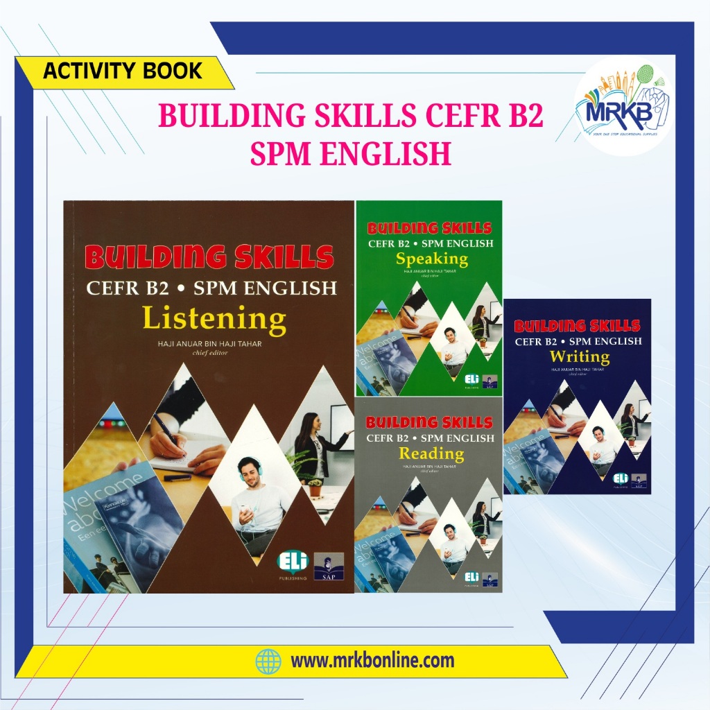 BUILDING SKILLS CEFR B2 SPM ENGLISH | Shopee Malaysia