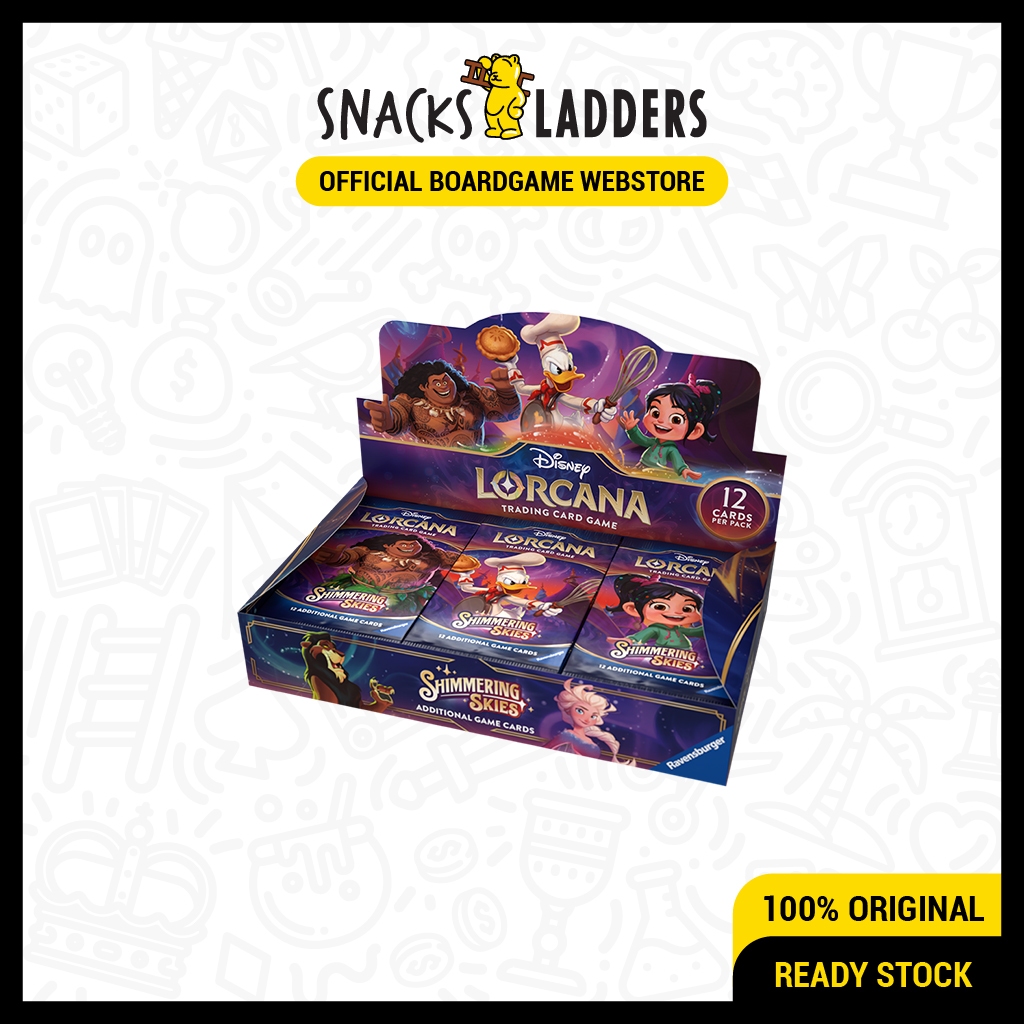 [Snacks & Ladders] Disney Lorcana : Set 5 | Shimmering Skies | Booster ...
