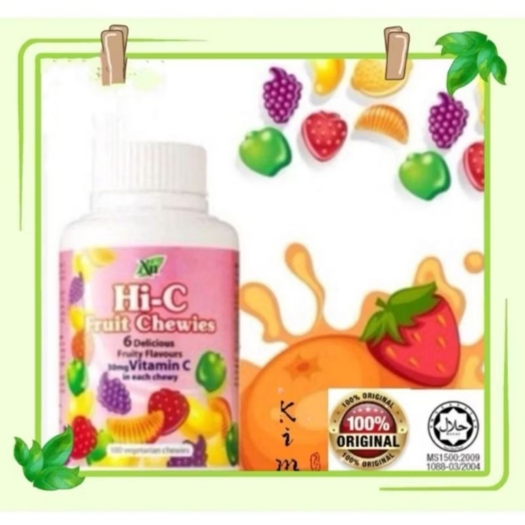 (SBS) READY STOCK Hi c/Vitamin C/C 100 Vitamin C/Hi C/hi c kanak suka ...