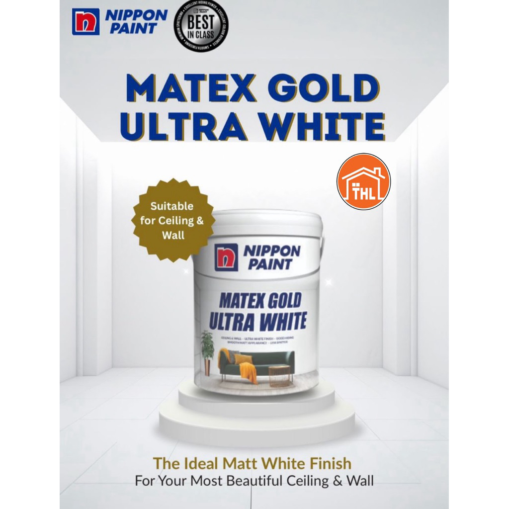 Free 7" Roller!!! Nippon Perfect White & MATEX GOLD ULTRA WHITE ...