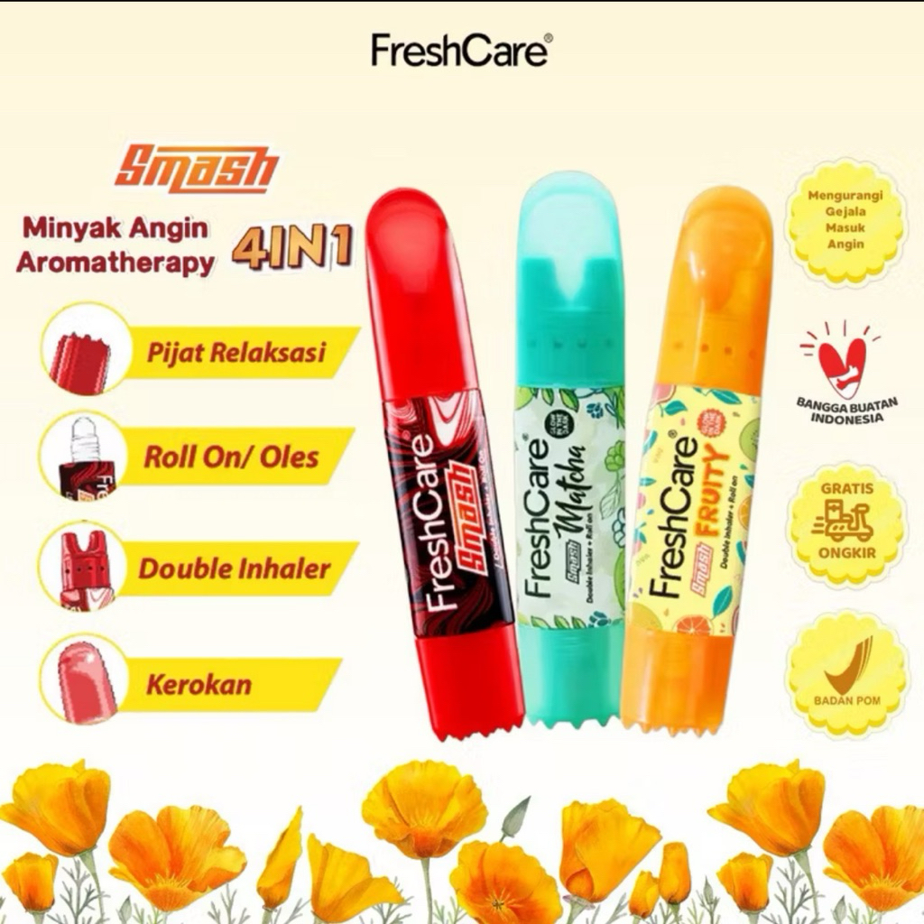 TERBARU FRESH CARE SMASH PLUS INHALER & FRESH CARE RELAX | Shopee Malaysia