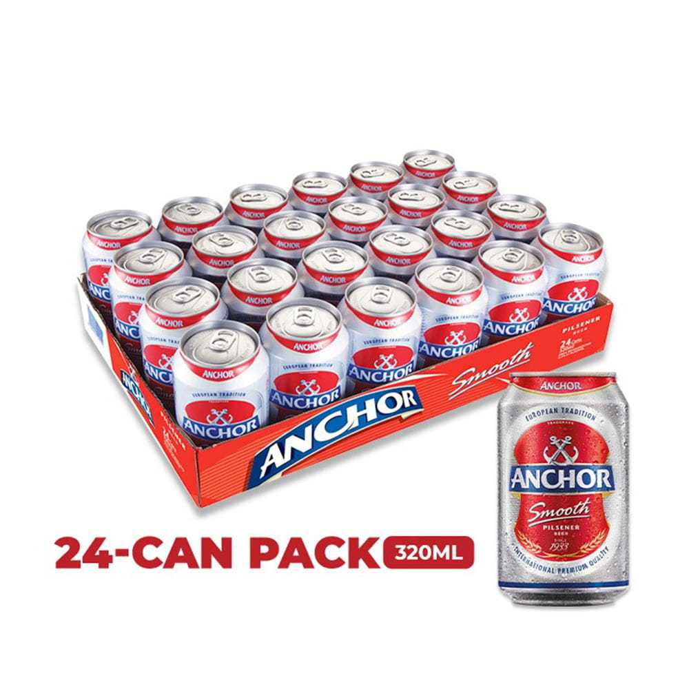 Anchor Smooth 320ML 24Cans (MDNP) (Exp: Jun 2026) | Shopee Malaysia