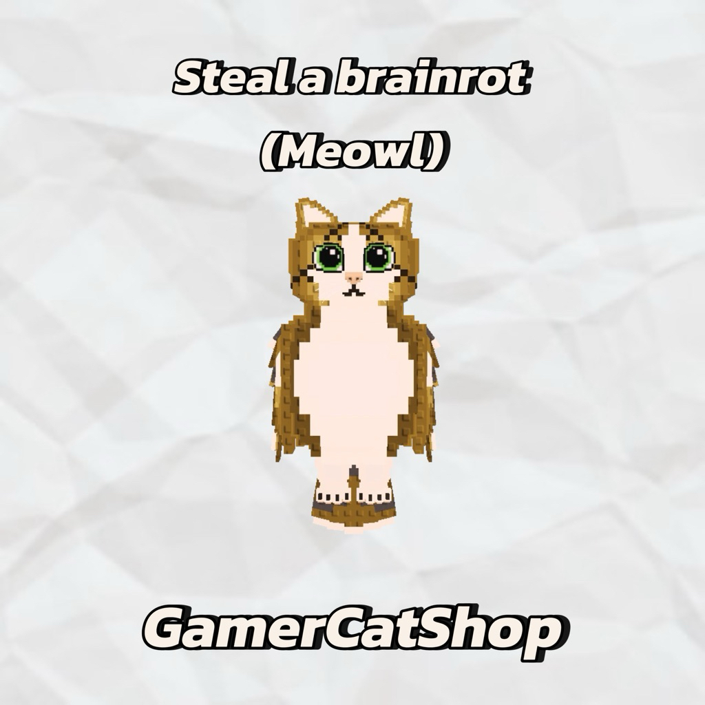 Steal a brainrot | Meowl | Super duper rare | PC games | Shopee Malaysia