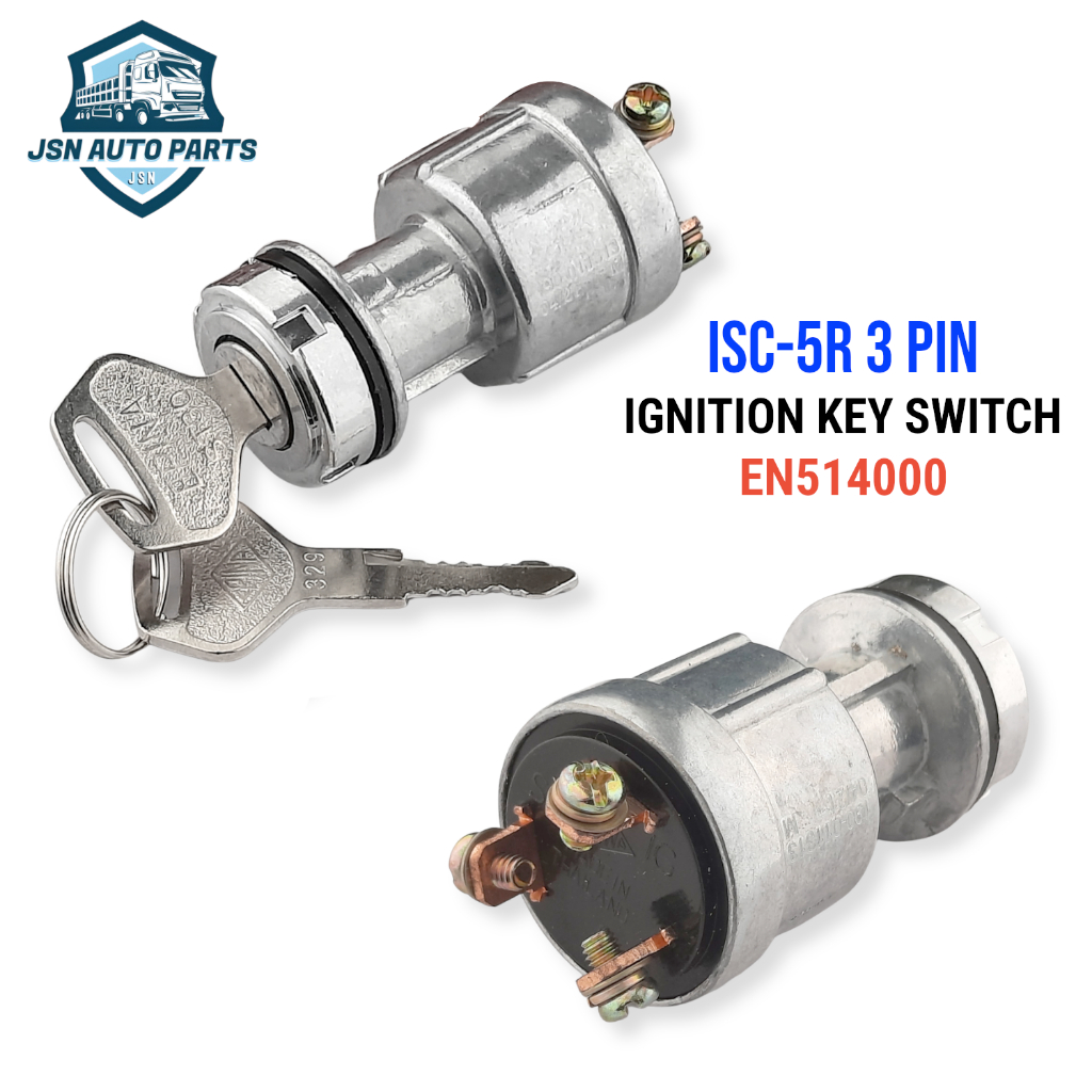 Heavy Duty 3 Pin ST30 Ignition Key Switch ISC-5R for Machine Lorry ...