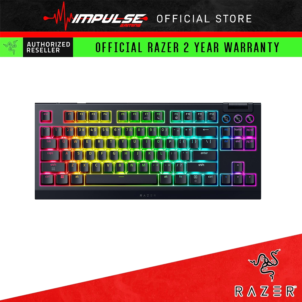 Razer Keyboard BlackWidow V4 Tenkeyless Hyperspeed Orange Switch ...