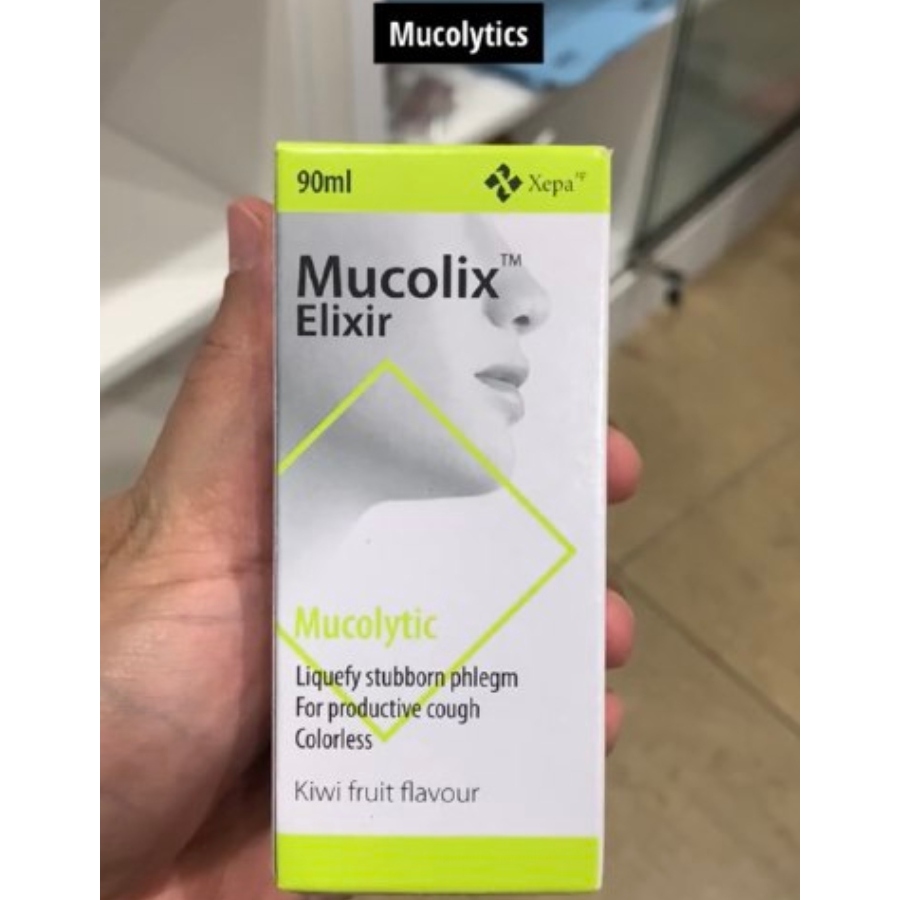 Mucolix Syrup 90mL (Cair Kahak) | Shopee Malaysia