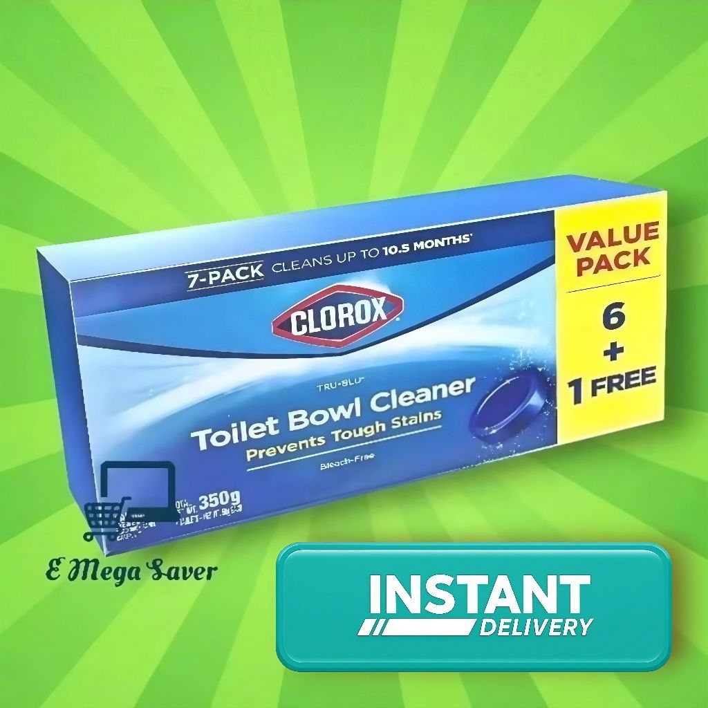 Clorox Tru Blu Toilet Bowl Cleaner Drop 50g | Shopee Malaysia