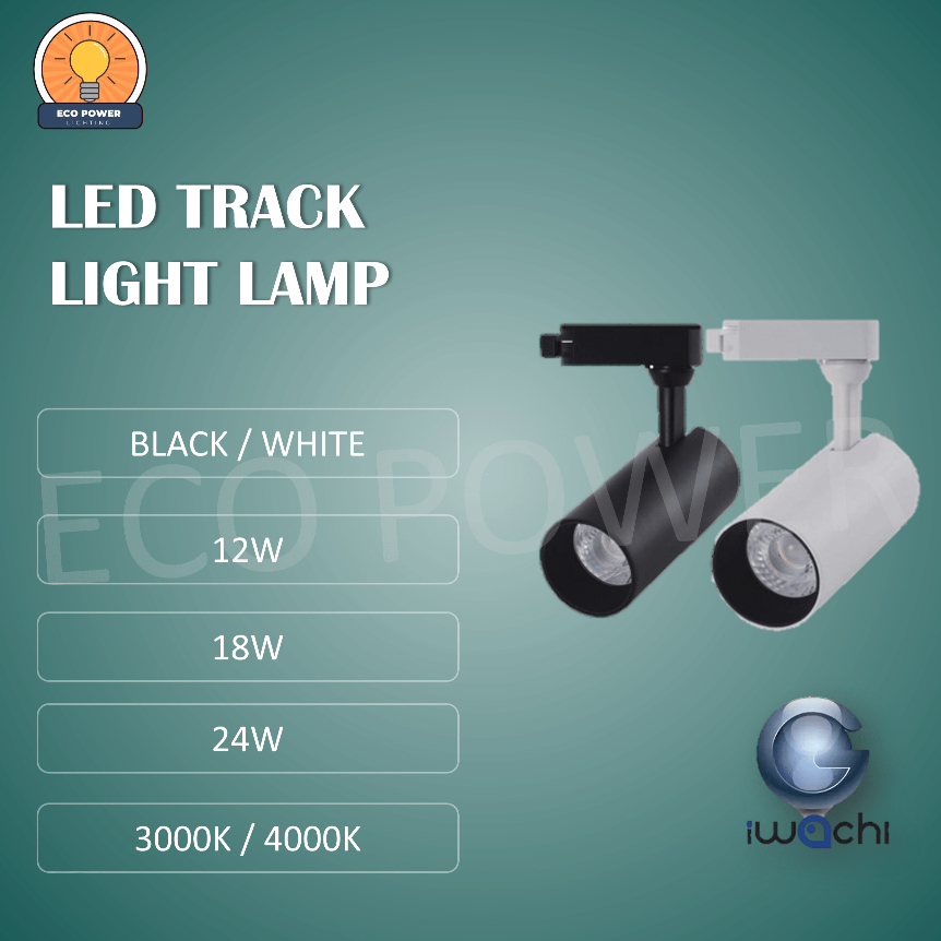 IWACHI LED TRACK LIGHT LAMP | Shopee Malaysia