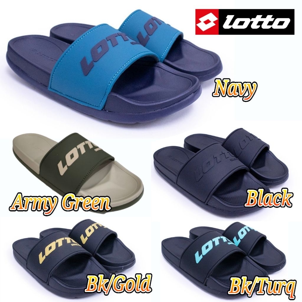 🔥LOTTO Emarald Comfort 💯 Original Sandals Sarung Casual 24Y1119 ...