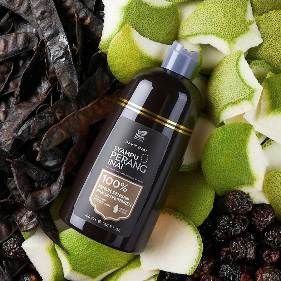 DEAL DIBUKA | DHERBS SYAMPU PEWARNA RAMBUT INAI LEBAT BLACK & BROWN ...