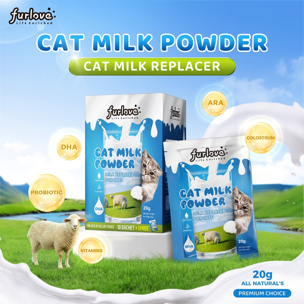 Furlove Pet Goats Milk Powder (20g) | Shopee Malaysia
