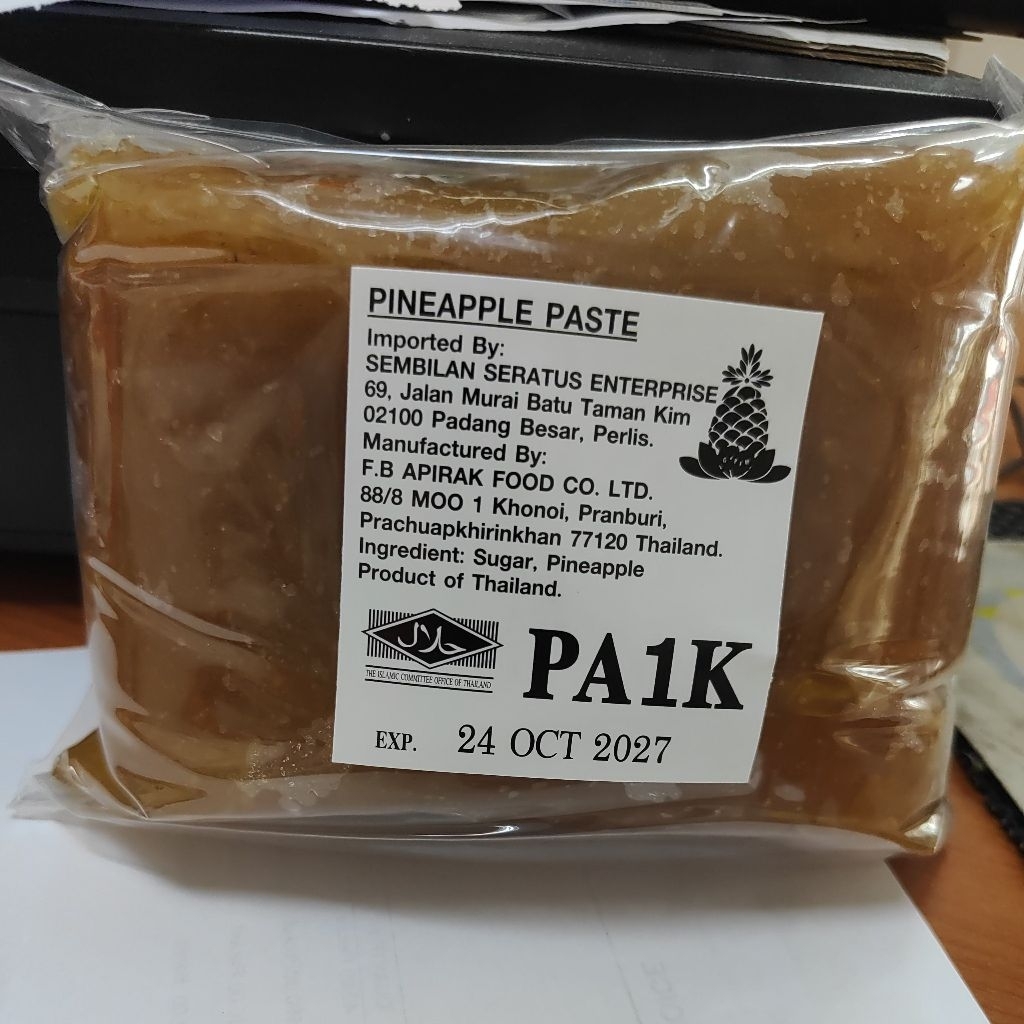 PA1K Thailand pineapple paste 1KG [NEW BATCH] | Shopee Malaysia