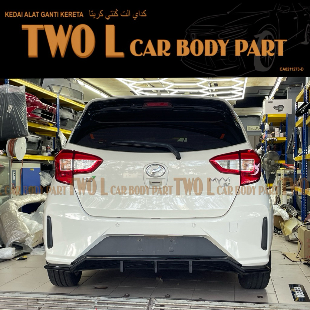 ready stock myvi mg3 FL V1 diffuser PU BODYKIT myvi mg3 2021 2022 2023 ...