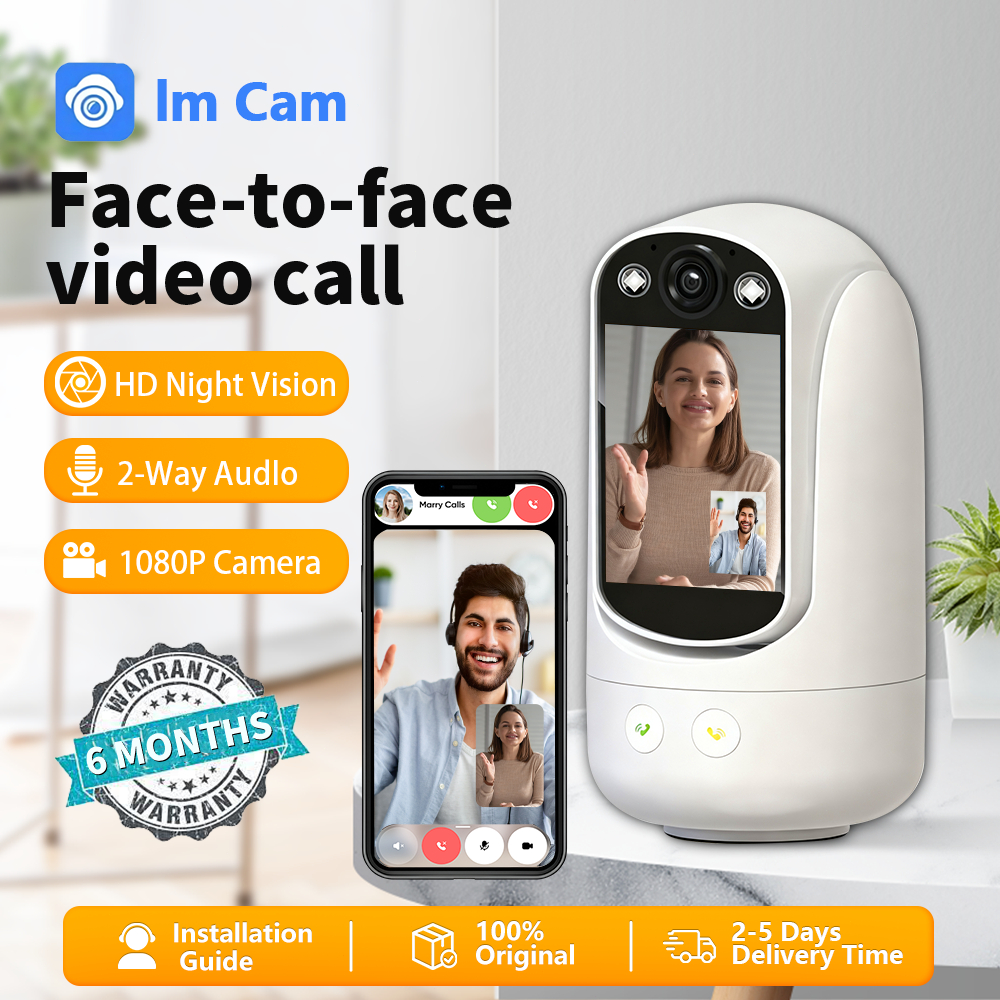 IM CAM APP CCTV Surveillance Camera 1080P HD Video Intercom 1-Key Video ...