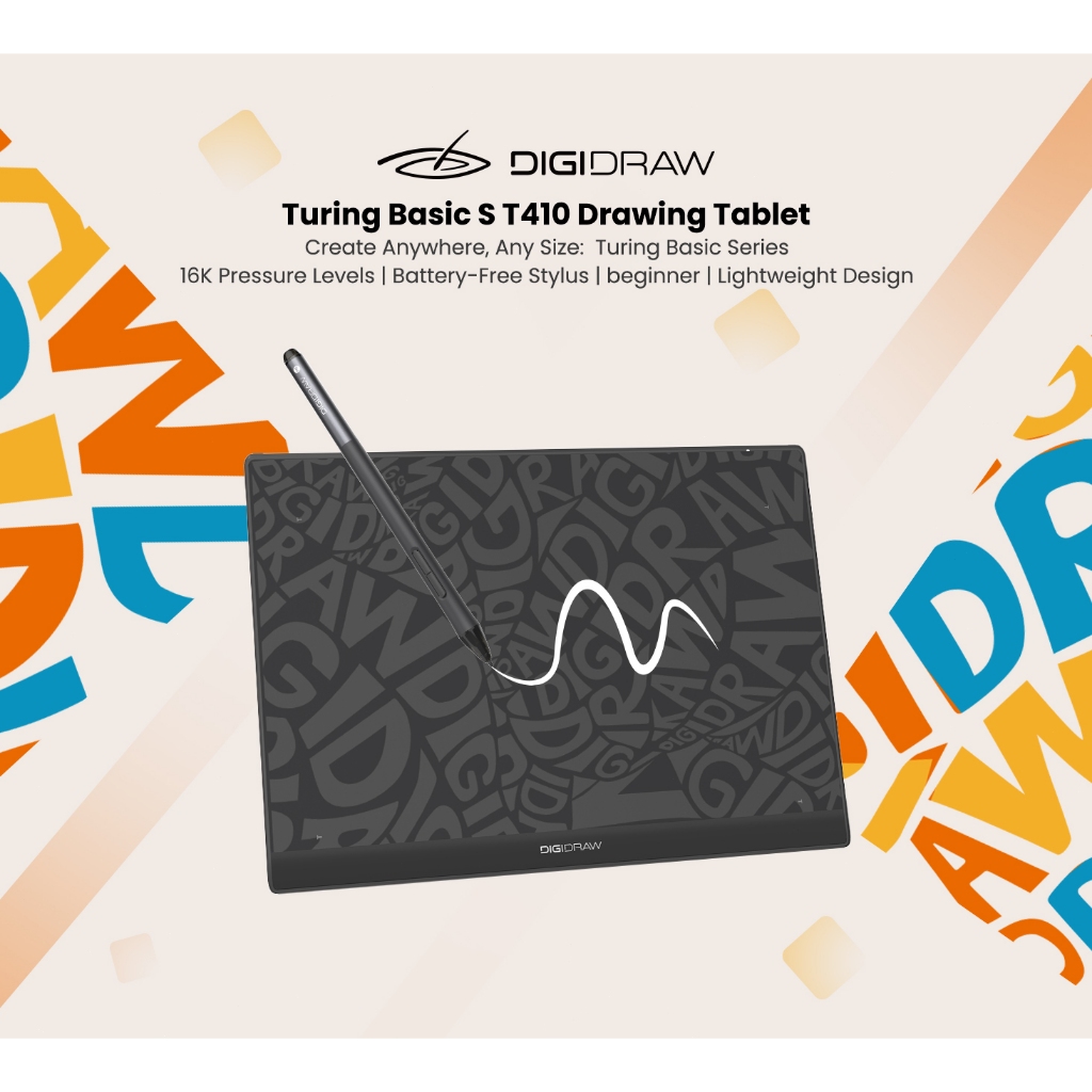 DIGIDRAW⚡T610 Drawing Tablet For phone&PC&MC Ultrathin Pen Tablet ...