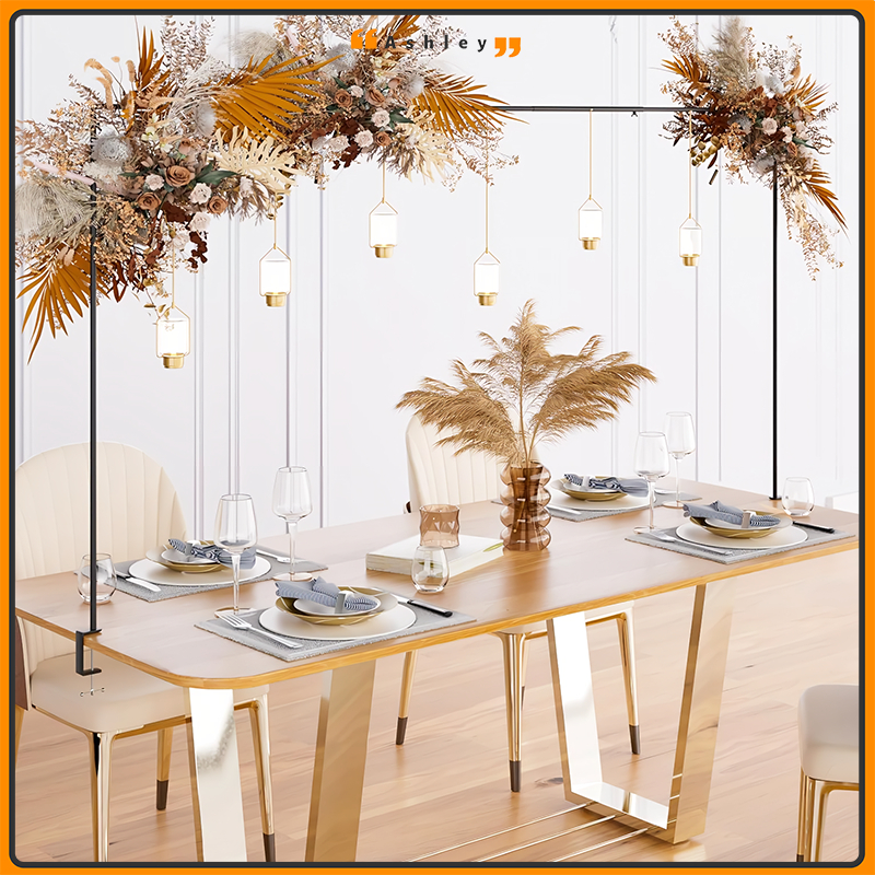 Arch Desktop Decoration Arch Stand Over The Table Rod Stand With Clamps ...