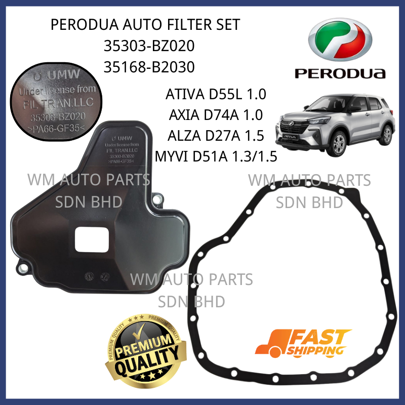 『WM』PERODUA ATIVA D55L 1.0 AXIA D74A 1.0 ALZA D27A 1.5 MYVI D51A AUTO ...