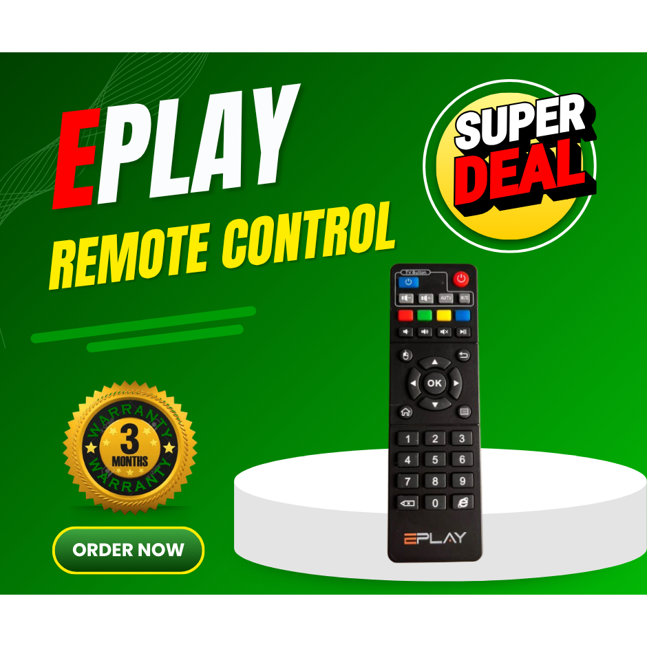 EPLAY ORIGINAL REMOTE CONTROL I 3 MONTH WARRANTY | Shopee Malaysia
