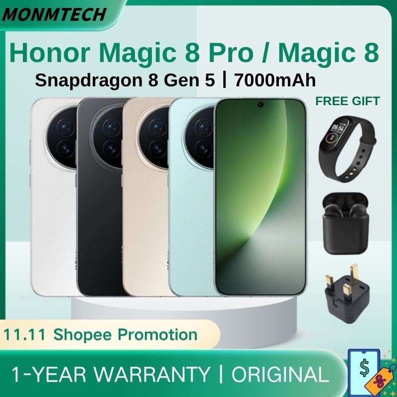 [Global version] Honor Magic 8 Pro / Honor Magic 8 6.58'' 90W 7000 mAh ...