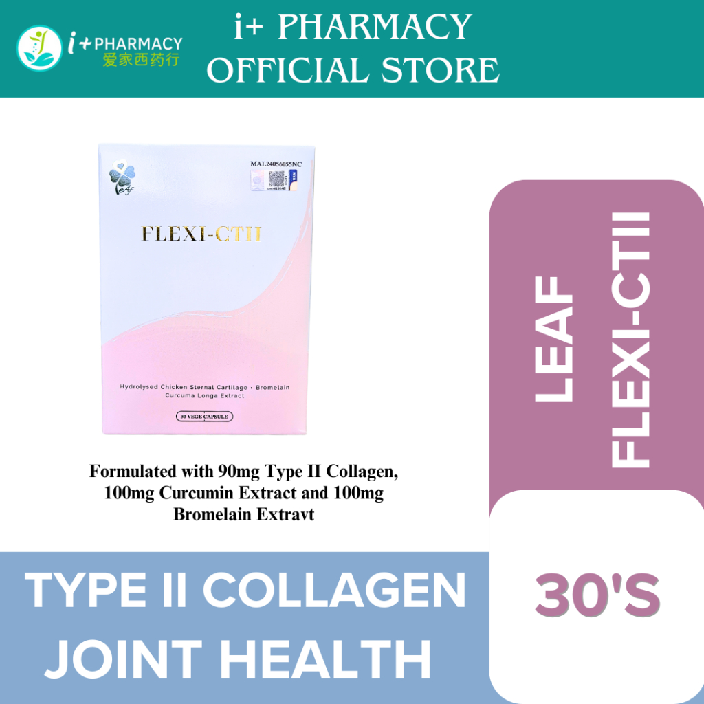 LEAF Flexi CTII 30’s [KKM Approved, MAL] High Dose Type 2 Collagen ...