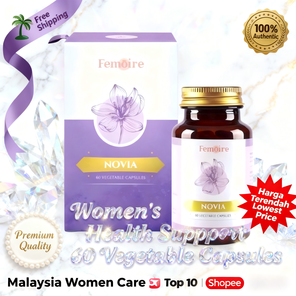 Wellous Femoire Novia - Kacip Fatimah & Tiger Milk Mushroom, PCOS ...
