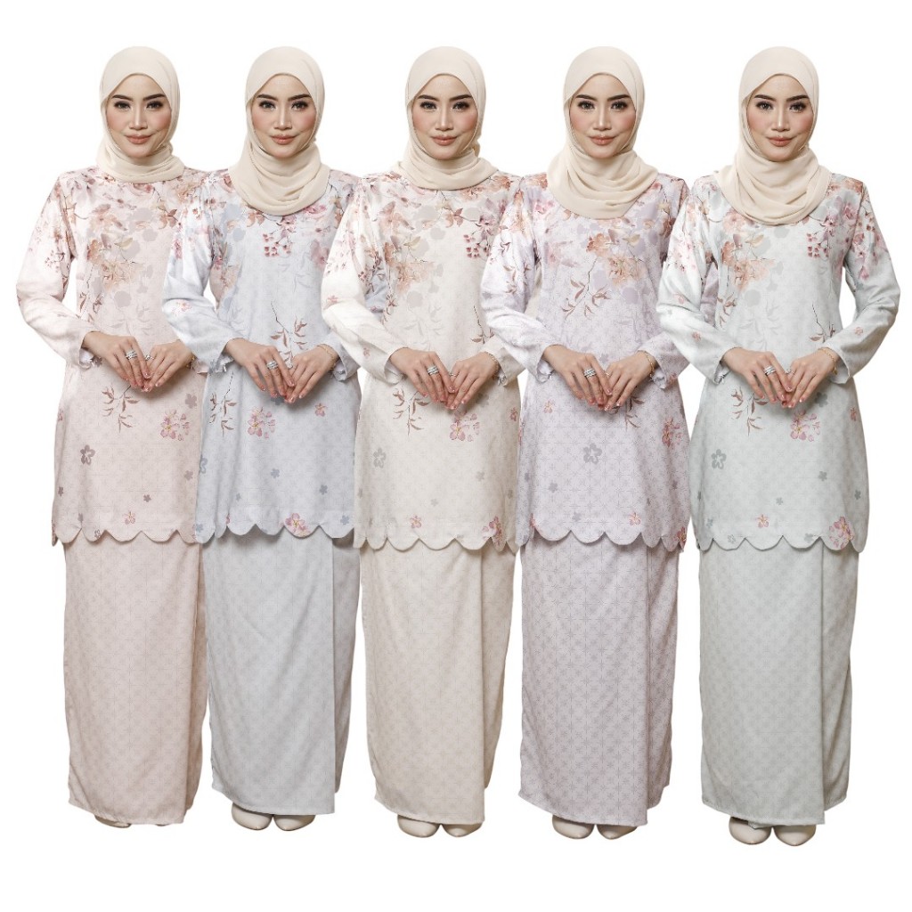 Baju Kurung Melati Moden Baju Raya 2026 - Muslimah Fashion - Clothing ...