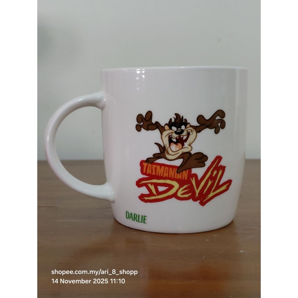 Tasmanian Devil Taz Mug Darlie Looney Tunes | Shopee Malaysia