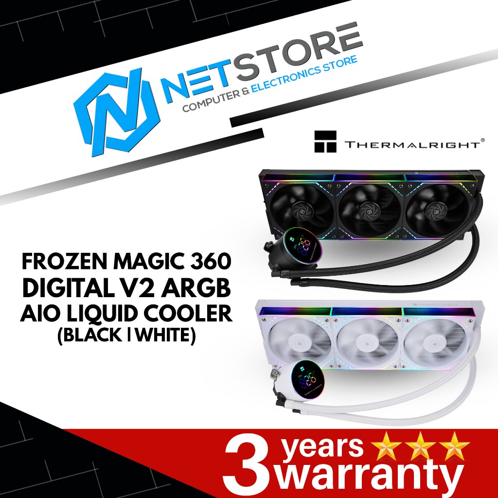 THERMALRIGHT FROZEN MAGIC 360 DIGITAL ARGB V2 AIO LIQUID COOLER ...