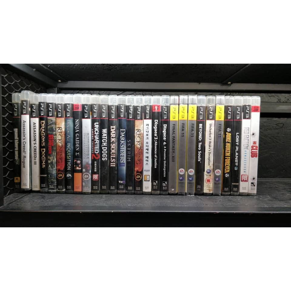 USED PS3 Games Second Hand PS3 Games Pre-Owend PS3 Games PS3 二手游戏 ...