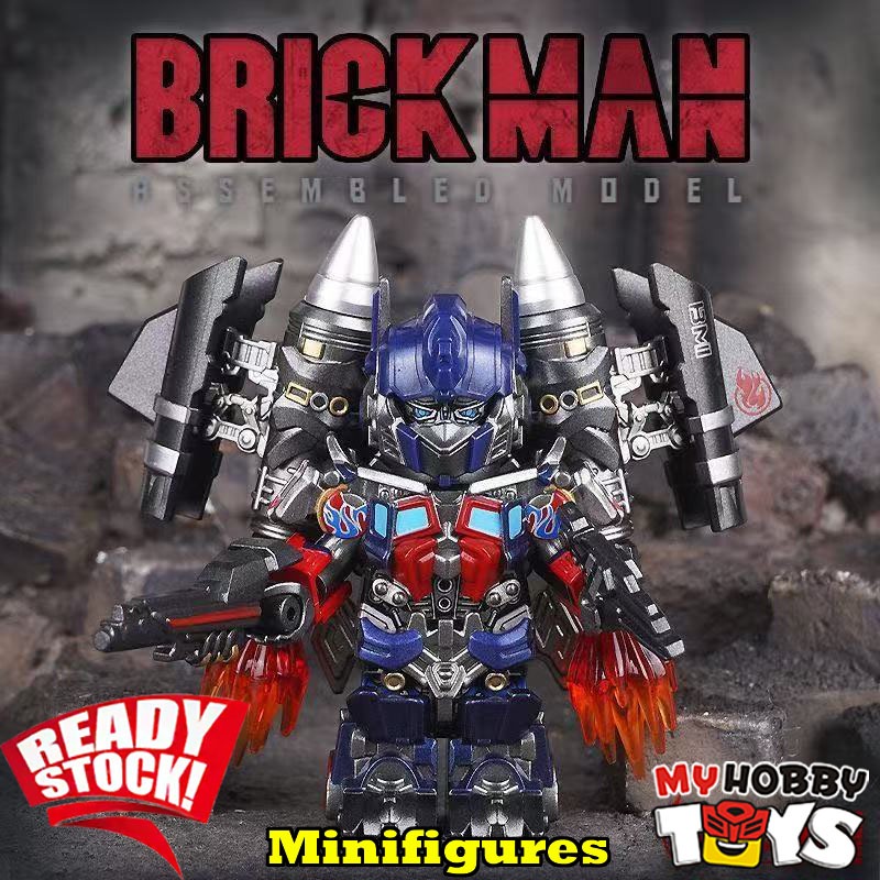 BrickMan Transformers Minifigures - Jetpower / Skyfire Optimus Prime ...