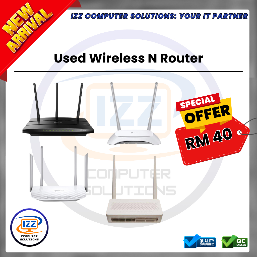 Modem & Router: TP-LINK ZTE HUAWEI GIGABIT MODEM ROUTER AC1200 ARCHER ...