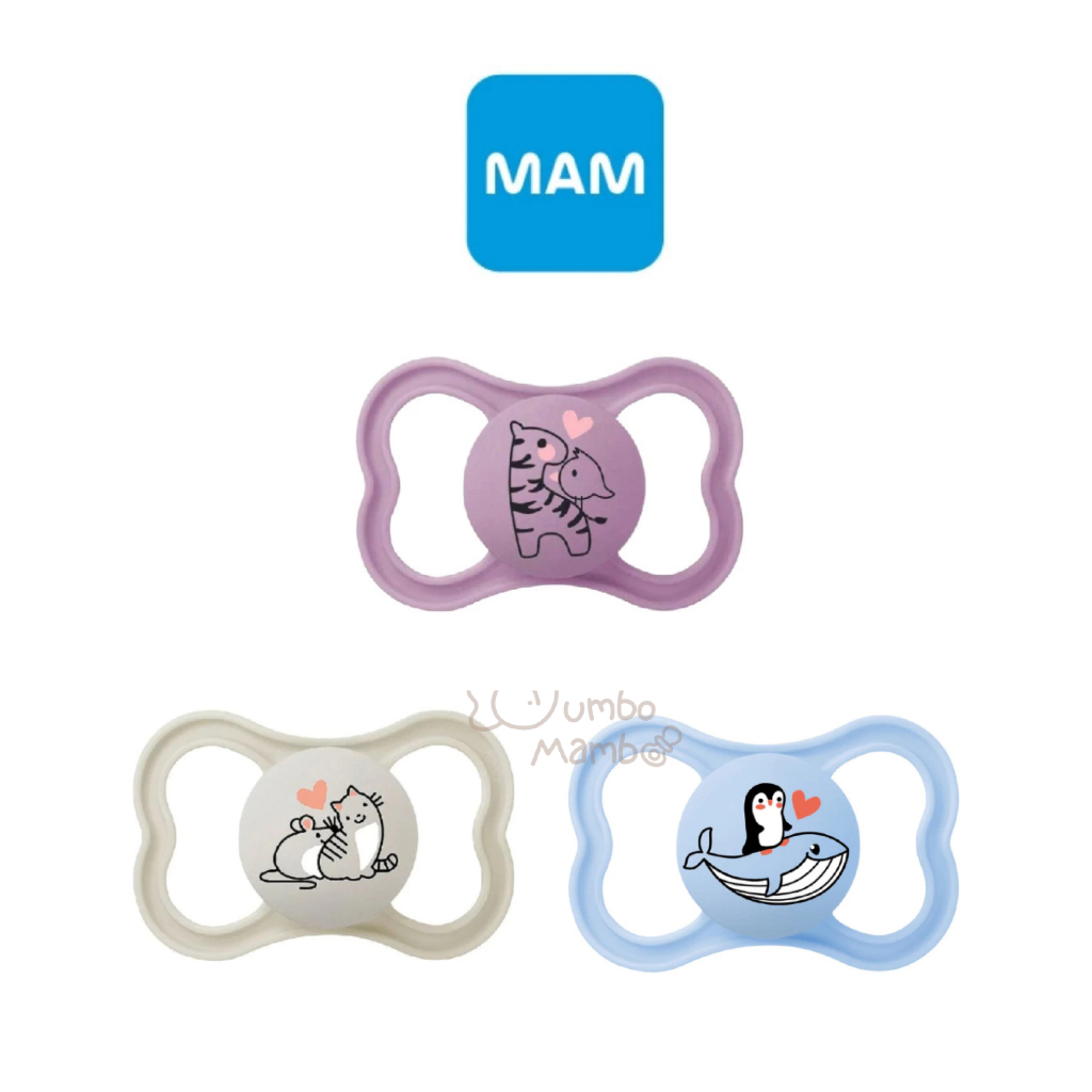 MAM Supreme Pacifier 16+ Months, Orthodontic Baby Soother with Self ...