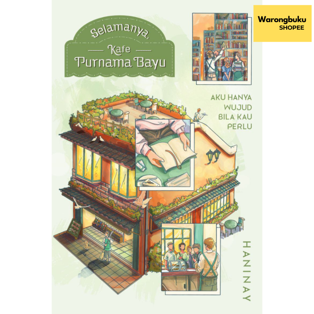 Bookiut - Novel Selamanya, Kafe Purnama Bayu by Haninay (2025) | Shopee Malaysia