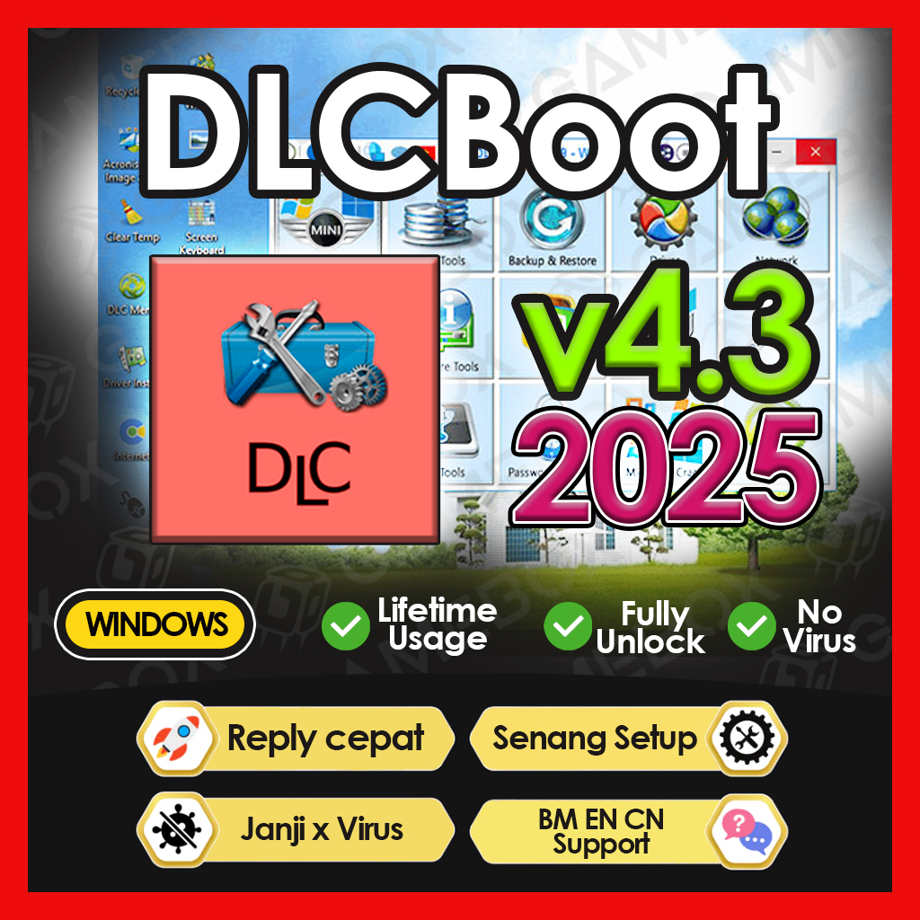 DLC Boot Disk💯 EASY INSTALL 💯 LIFETIME PREMIUM 💯 FAST DELIVERY 💯 SAFE ...