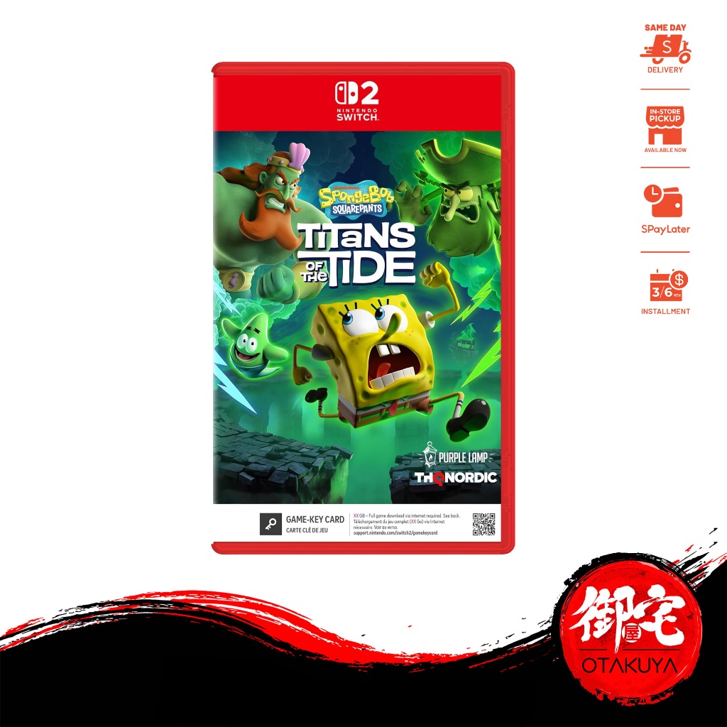 【11.25 SALE】Nintendo Switch 2 SpongeBob SquarePants: Titans of the Tide ...