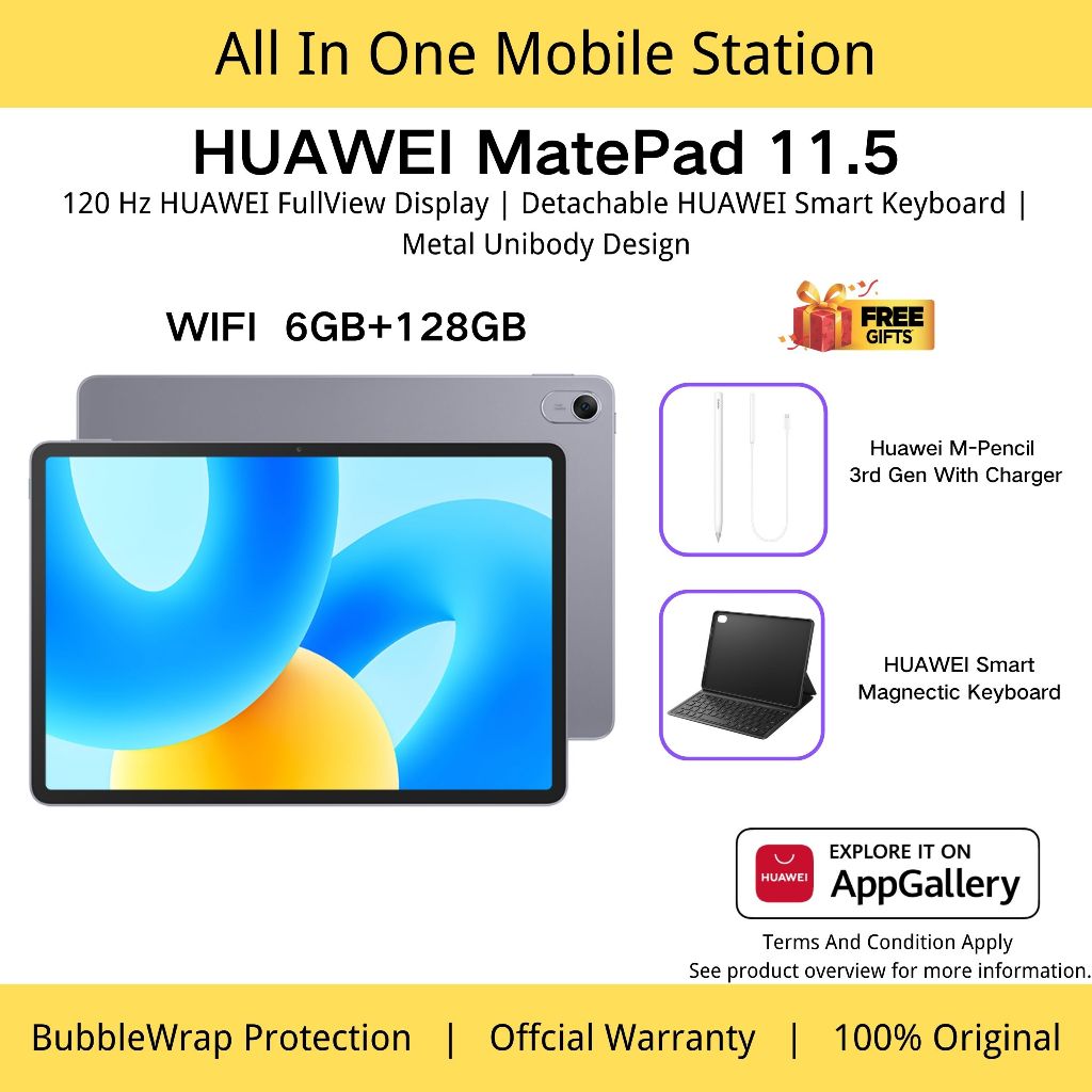 [OFFER]HUAWEI MatePad 11.5 Tablet | WIFI 6GB+128GB | 120HZ Refresh Rate ...