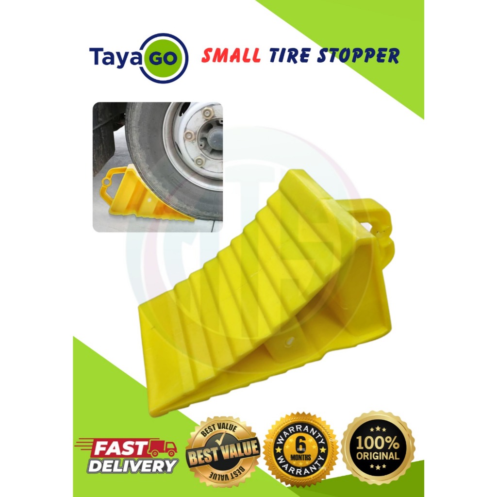 Rubber Stopper Wheel Chock Truck Tyre Stopper with handheld Tayar ...