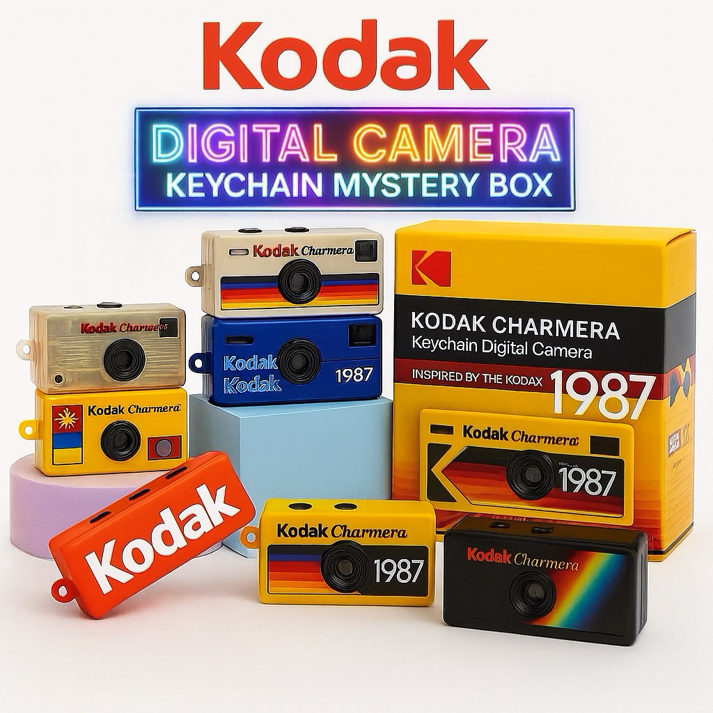 KODAK CHARMERA CAMERA (ORIGINAL) KODAK CAMERA KEY CHAIN BLIND BOX ...