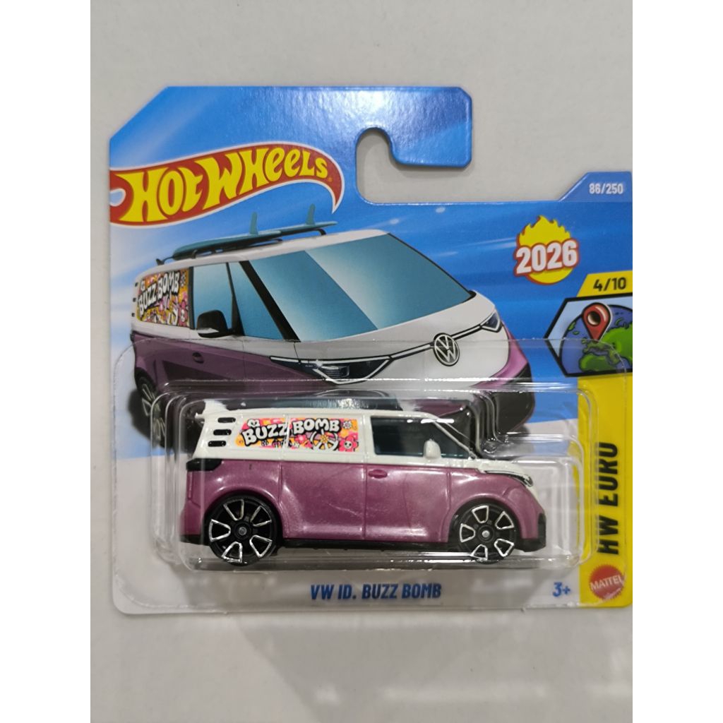 Hot Wheels VW ID Buzz Bomb - Case D 2026 | Shopee Malaysia