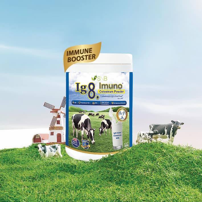 IG8 IMUNO PROBIOTICS COLOSTRUM MILK POWDER 350G | Shopee Malaysia