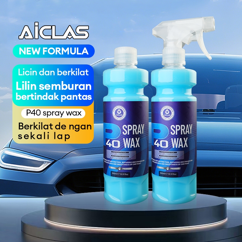 AICLAS Wax Car wash shampoo Foam spray Lilin semburan kereta agen ...