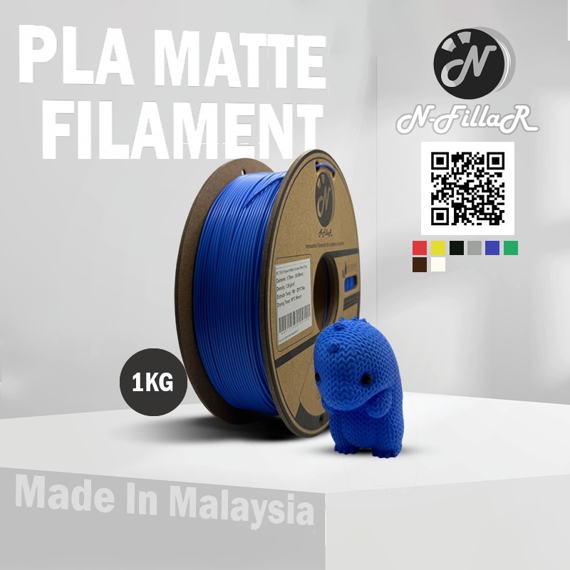 (Made in Malaysia) N-Fillar Matte Color High Quality 3D Printing PLA ...