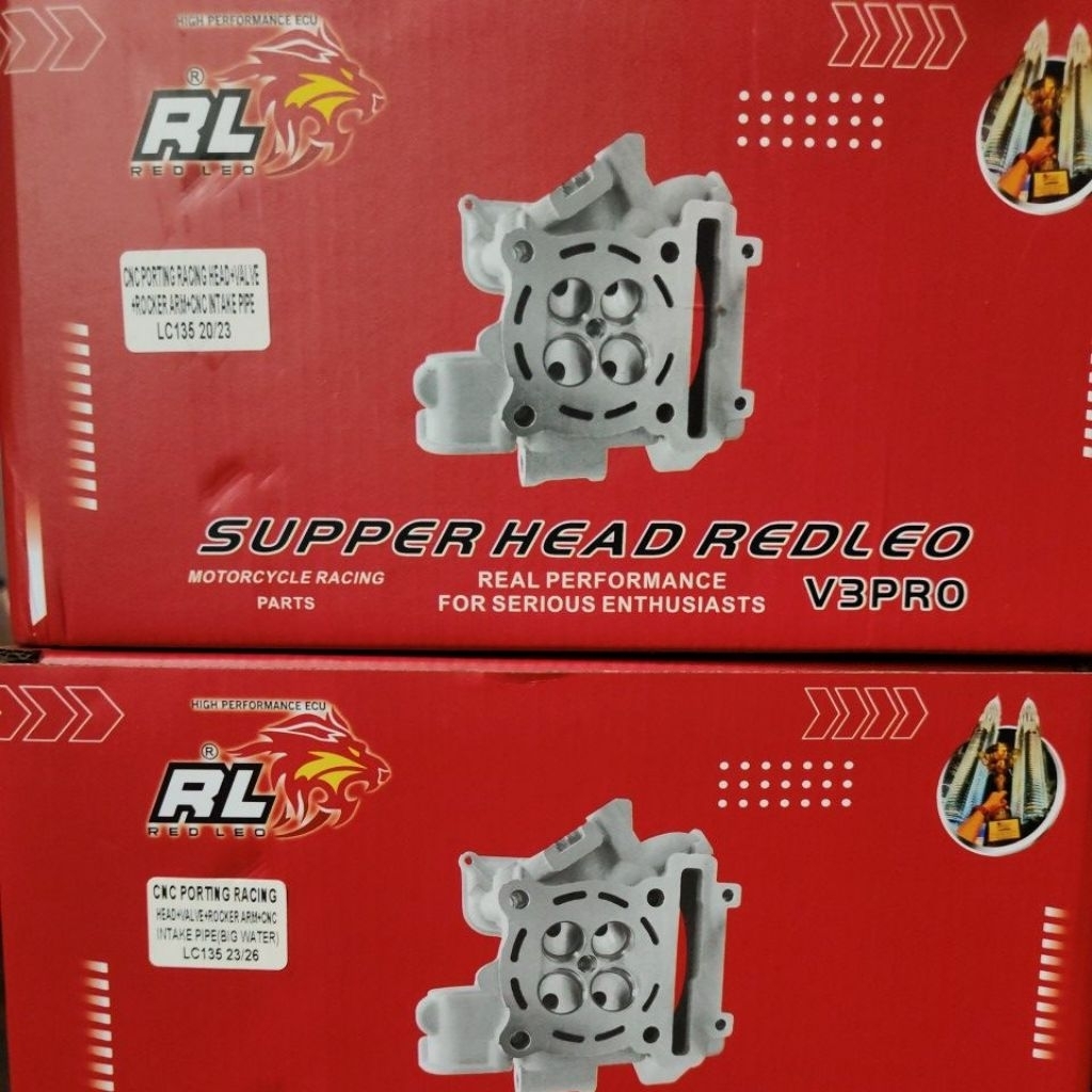 RED LEO SUPER HEAD V3PRO YAMAHA Y15/LC/Y16VVA/HONDA EX5 | Shopee Malaysia