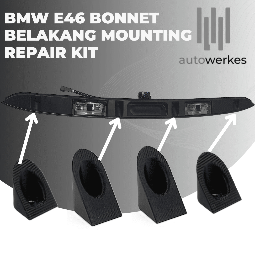 BMW E46 Boot Handle Mounting Repair Kit | Shopee Malaysia