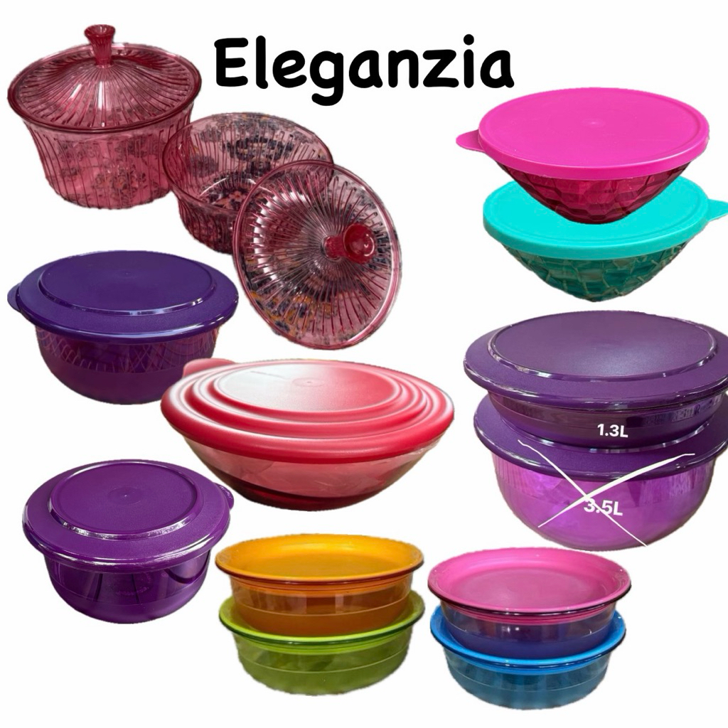 Server Eleganzia Bekas Kuih Raya Tupperware | Shopee Malaysia