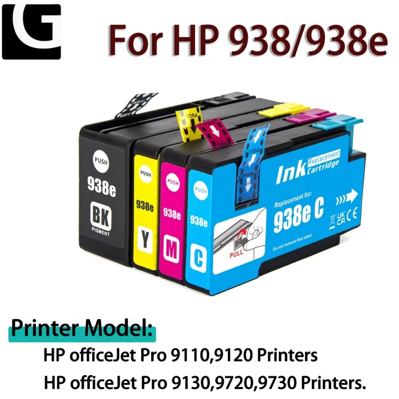 HP938 938E 938XL Ink cartridge For HP OfficeJet Pro 9120 9130 9720 9730 ...