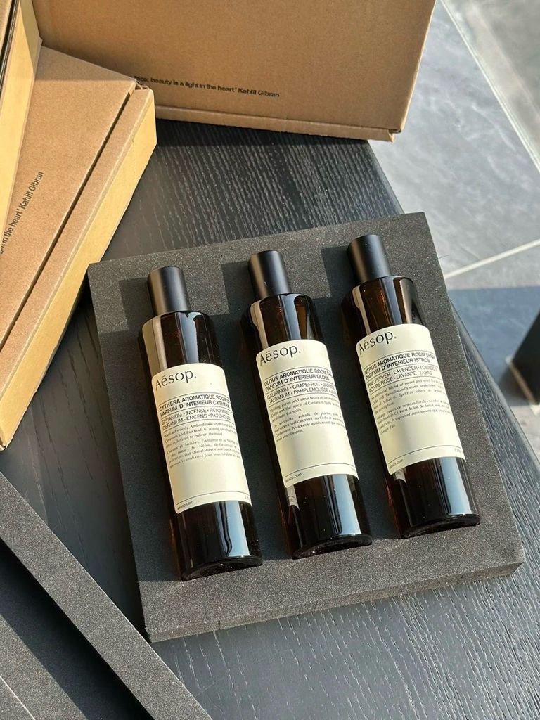 Aesop Aromatique Room Spray Trio– Cythera / Olous / Istros (100ml ...