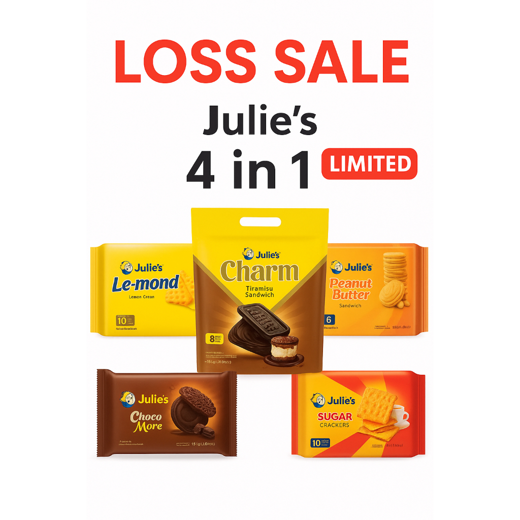 Julie’s Biscuit Original | Charm Tiramisu, Le-mond Cheese, Choco More ...